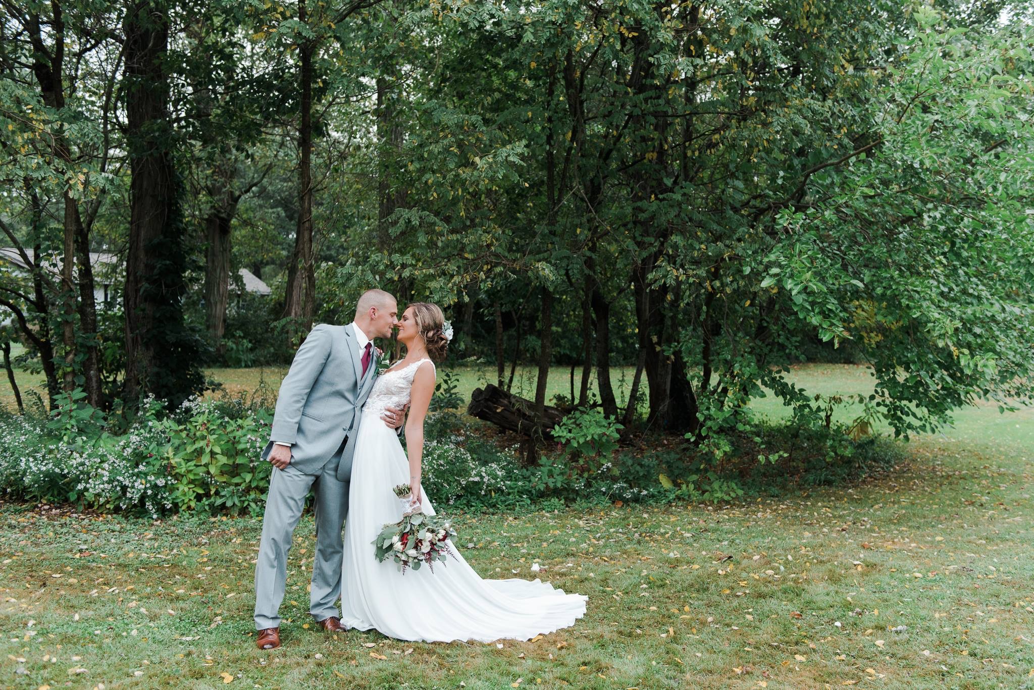 Real Bride Megan | Ines Di Santo Wedding Gown | Bridal Reflections