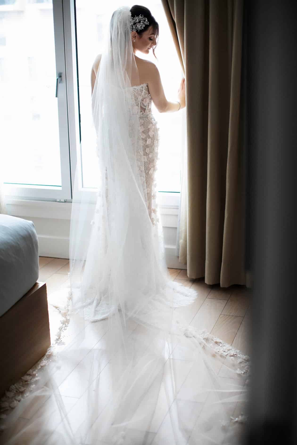 Real Bride Francesca | Calla Blanche Wedding Gown | Bridal Reflections