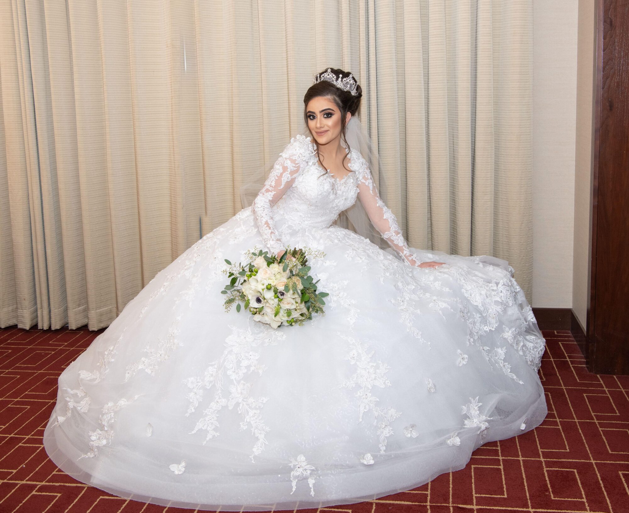 Real Bride Nancy | Eve of Milady Wedding Dress | Bridal Reflections