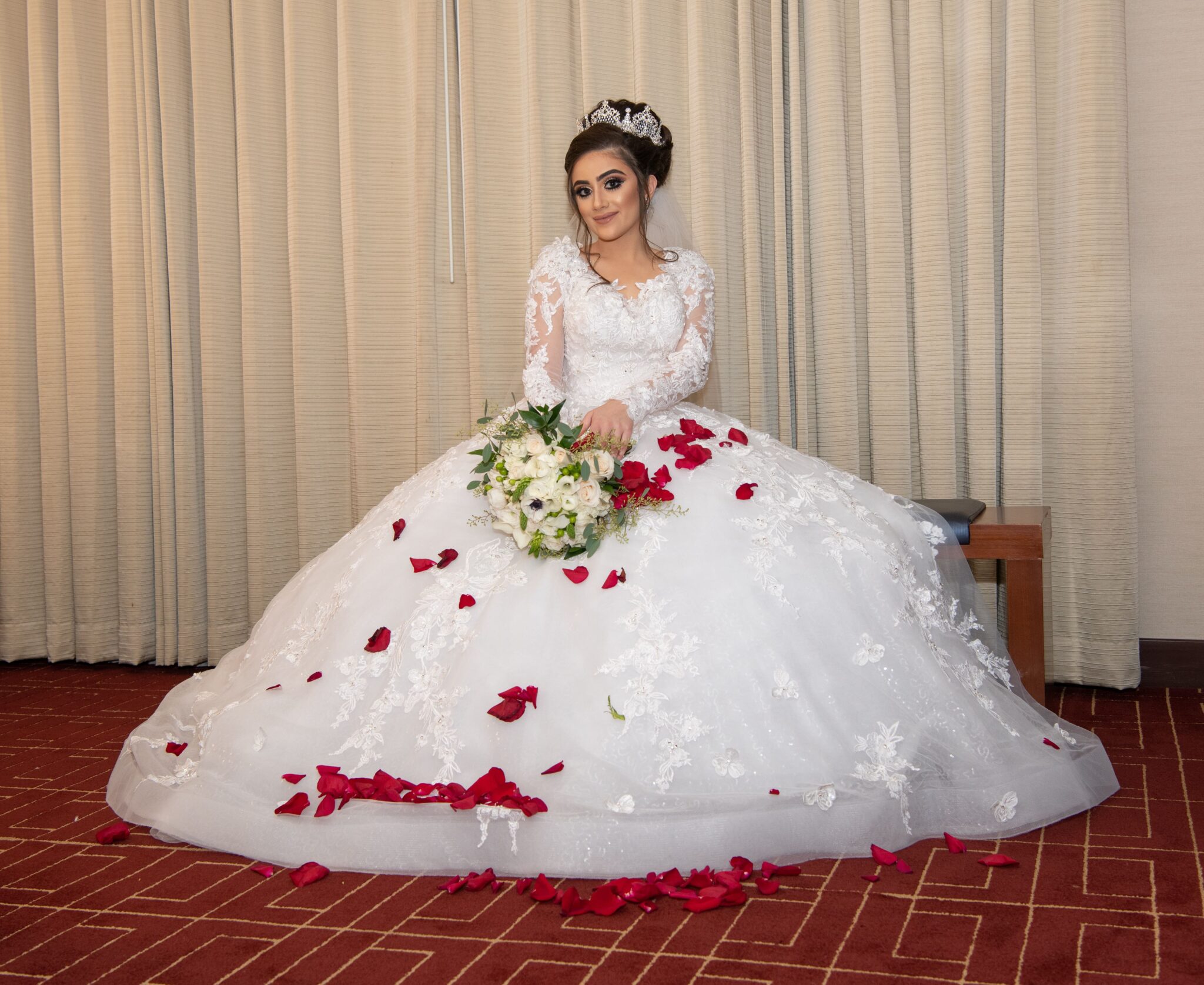 Real Bride Nancy | Eve of Milady Wedding Dress | Bridal Reflections