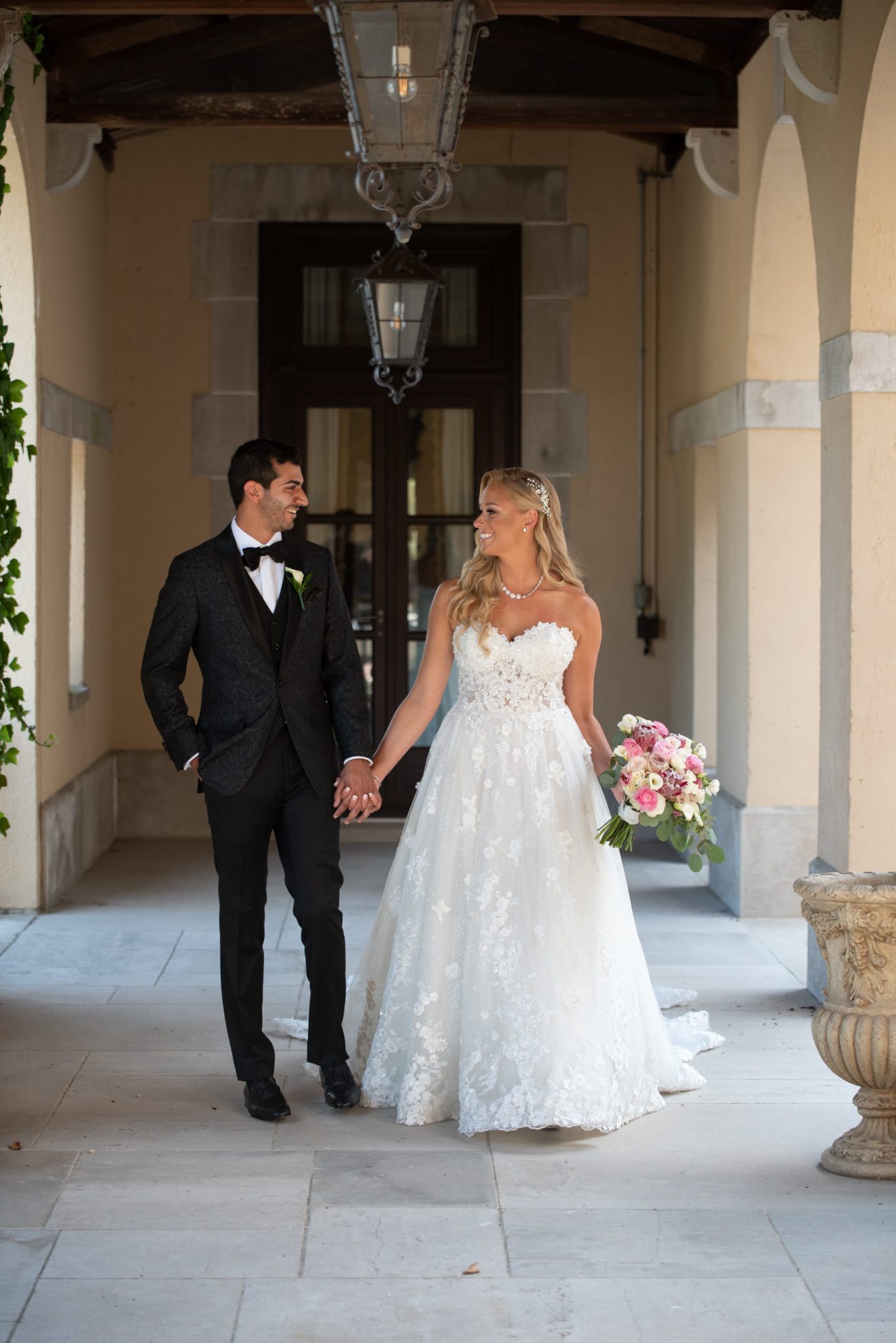 Real Bride Amanda | Eve of Milady wedding dress | Bridal Reflections