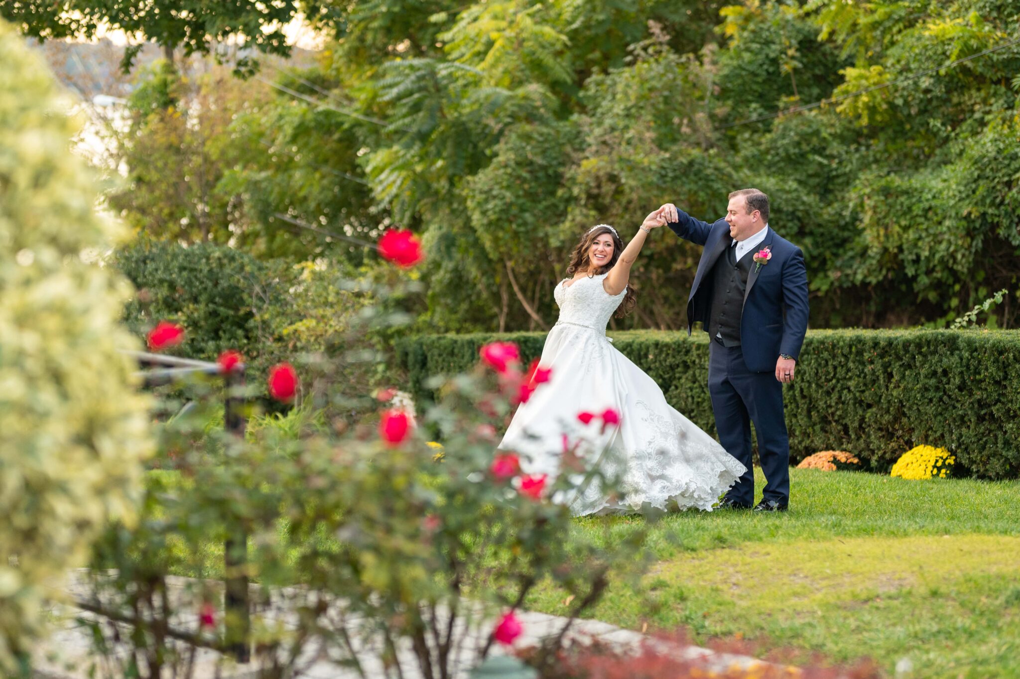 Real Bride Amanda - Allure Couture Wedding Dress - Bridal Reflections